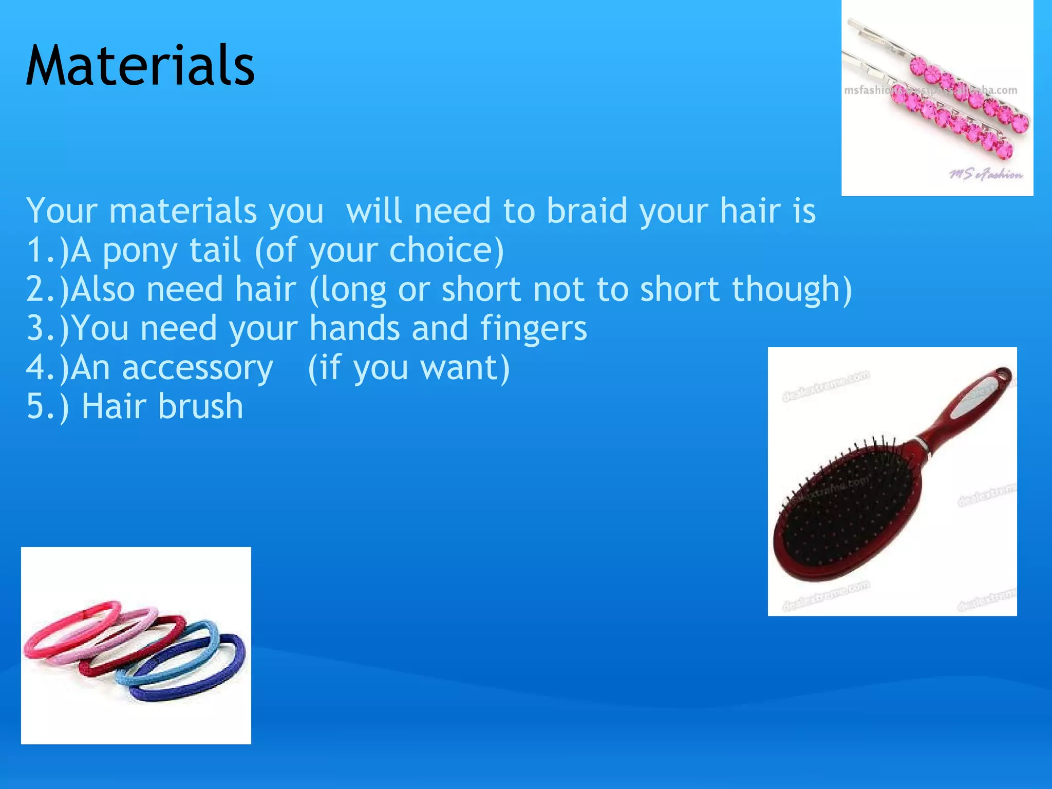 How To Braid Hair | PPT