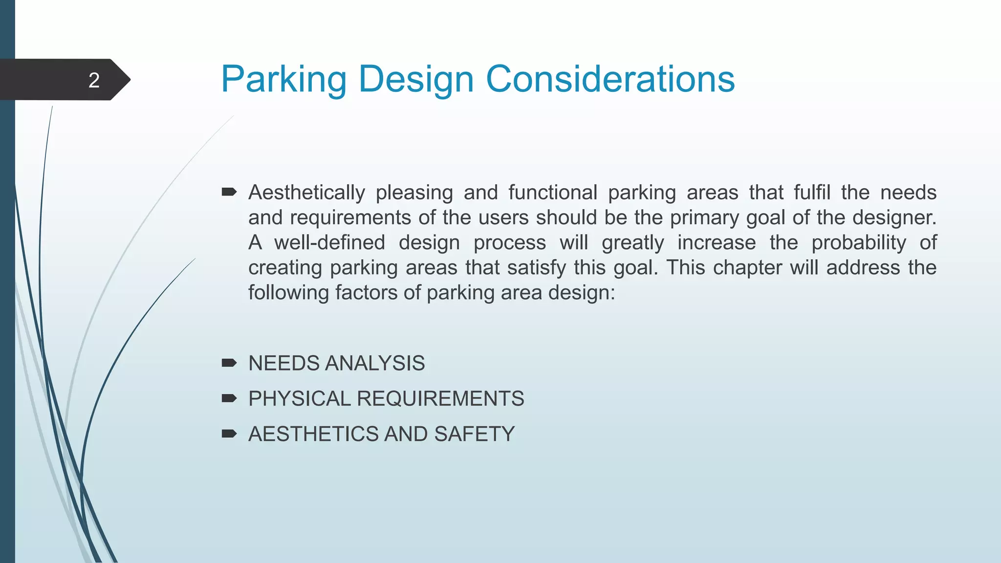 Parking geometry | PPTX