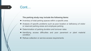 Parking geometry | PPTX