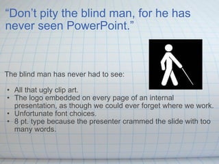 I Hate PowerPoint | PPT