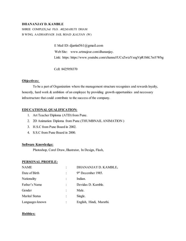 DHANANJAY D.docx1 | DOCX