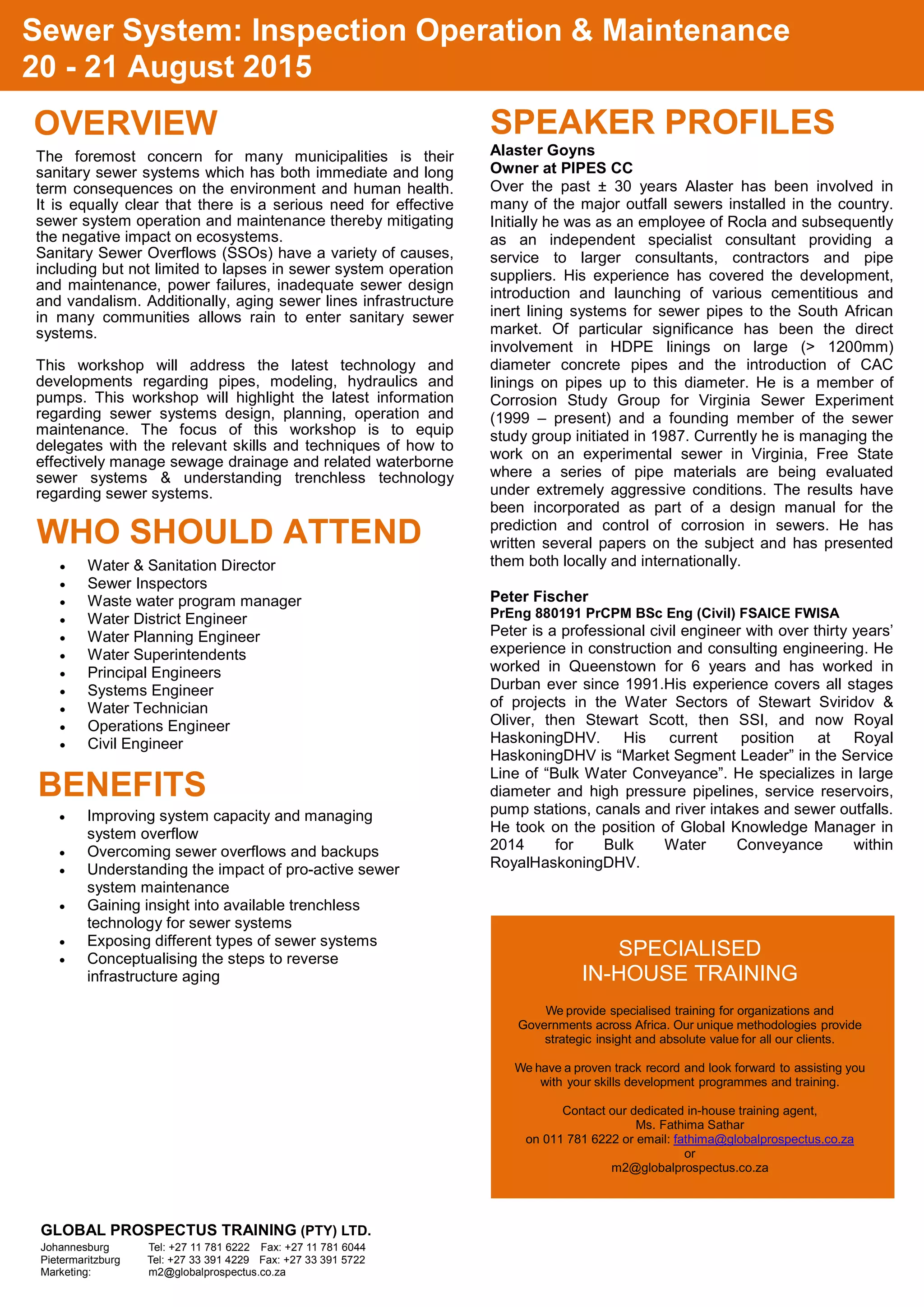 Sewer Systems Operation Mantainance | PDF