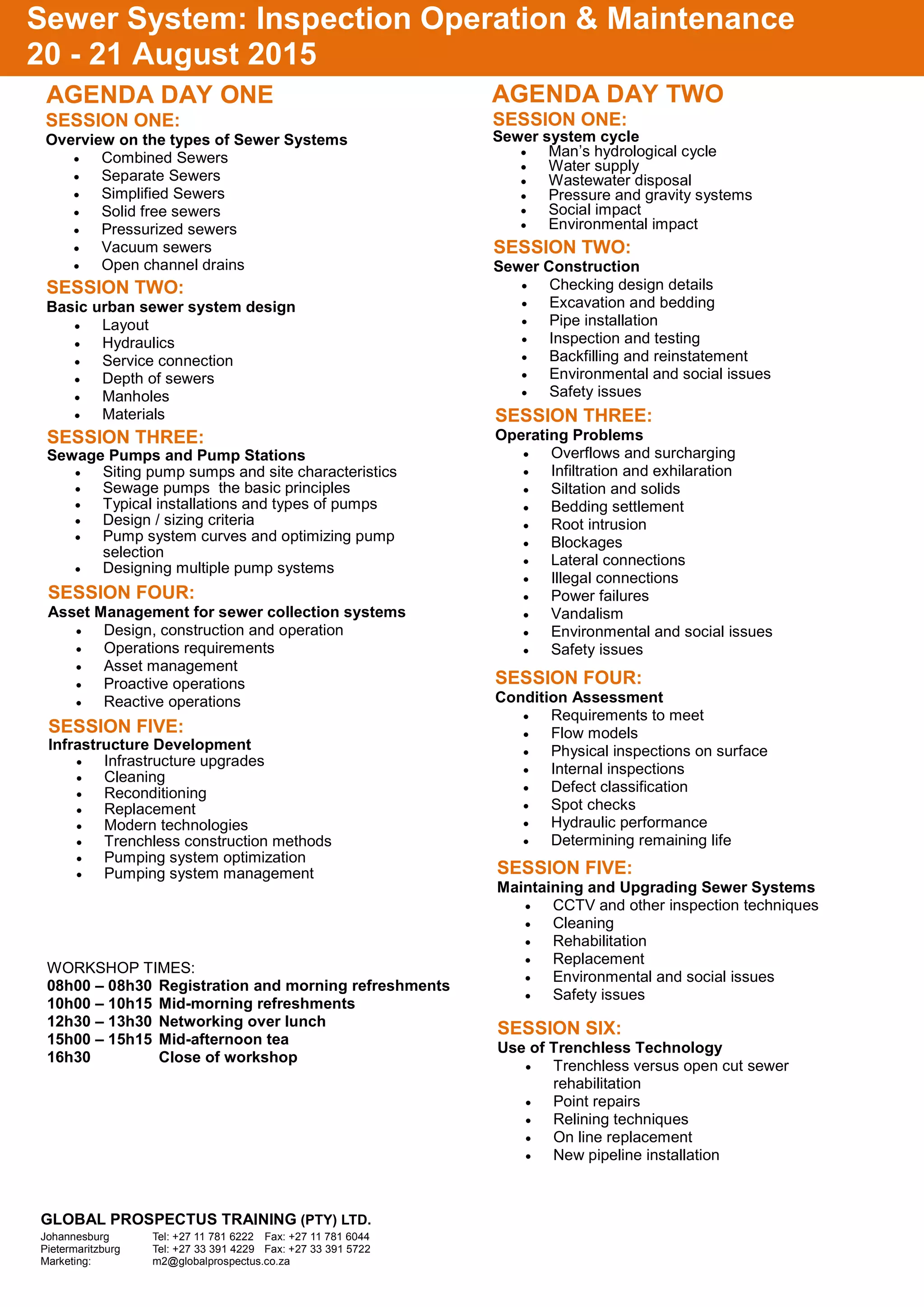 Sewer Systems Operation Mantainance | PDF