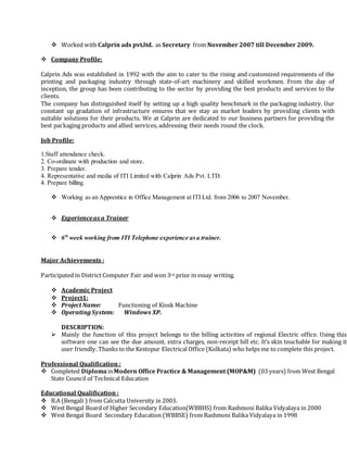 CURICULUM VITAE rojina 12.02.17