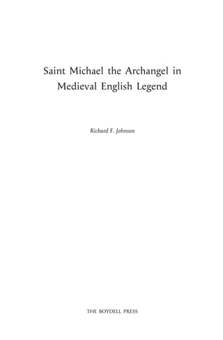 Saint Michael The Archangel In Medieval English Legend Annotated ...