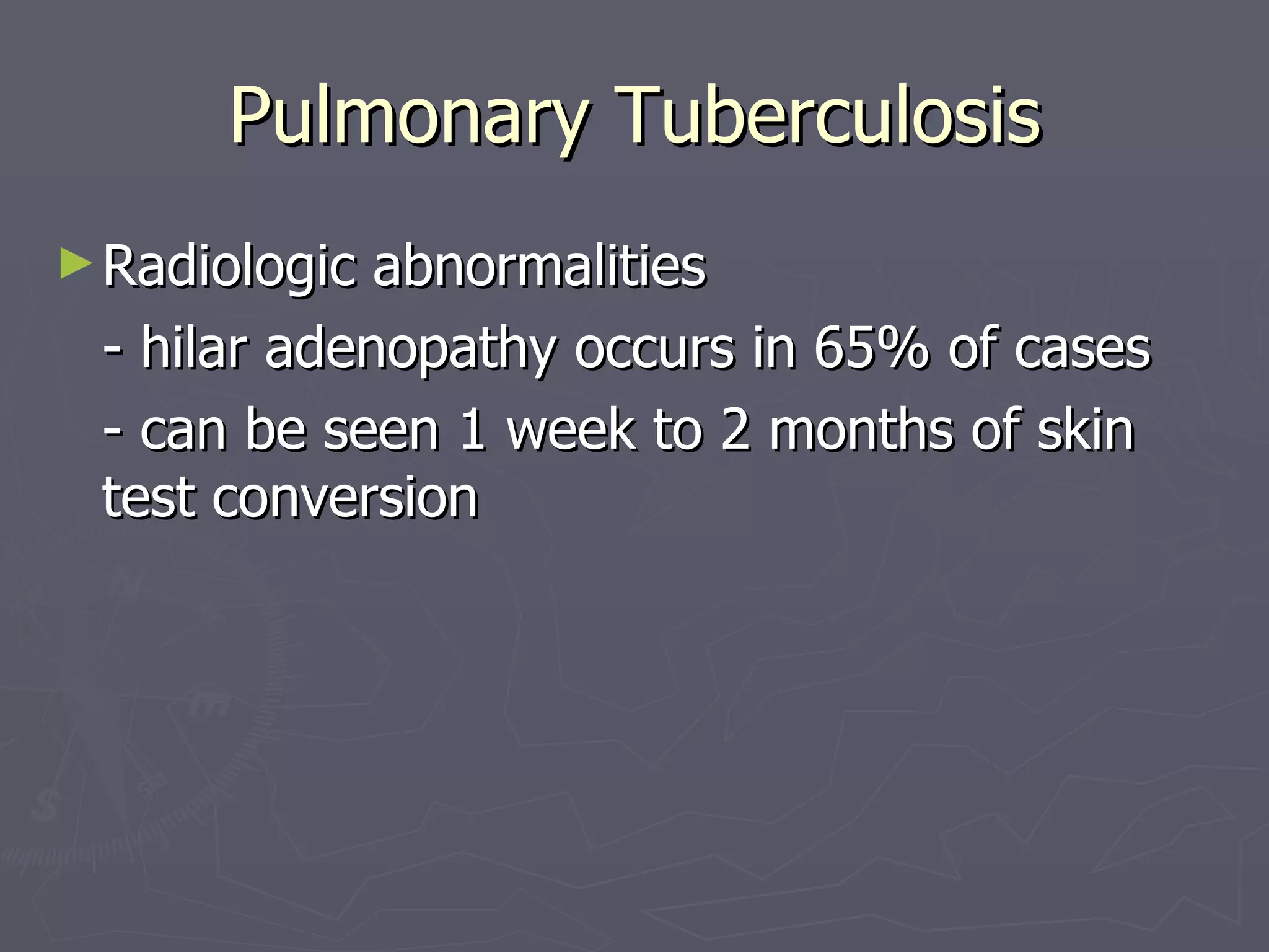 Pulmonary Tuberculosis | PPT