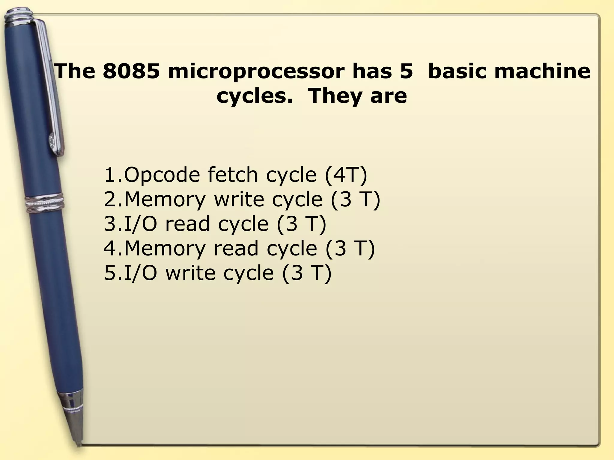 8085 MICROPROCESSOR | PPT