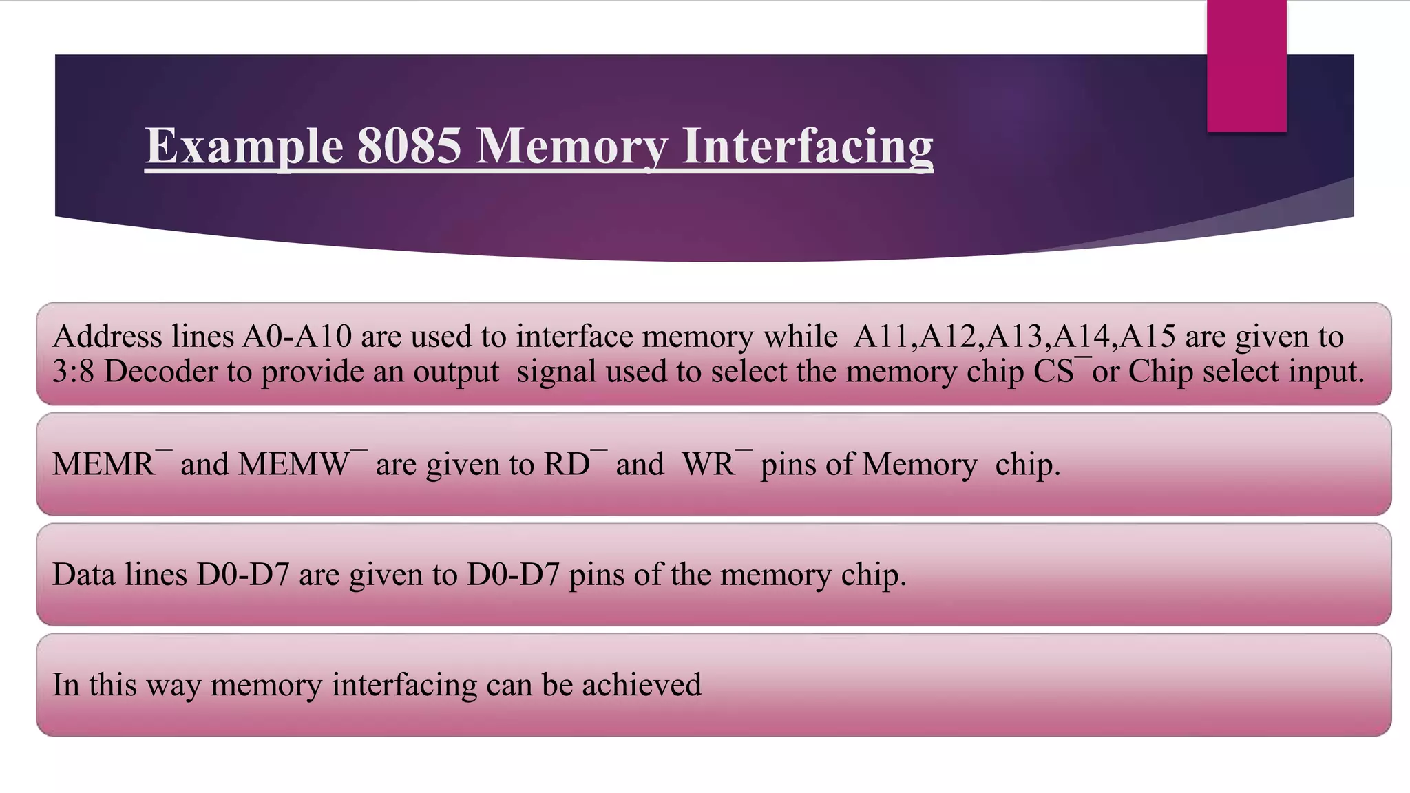 PPT on 8085 Microprocessor | PPTX