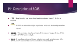 PPT on 8085 Microprocessor | PPTX