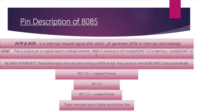 PPT on 8085 Microprocessor | PPTX