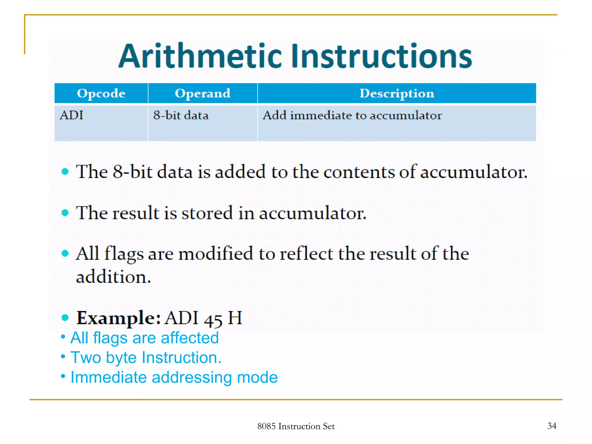 8085 instruction-set new | PPT