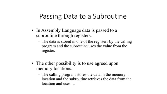 8085-Programming-II-mod-1.pptx | Programming Languages | Computing