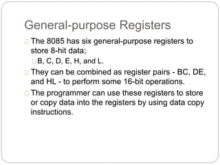 8085 architecture | PPT