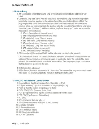 8085 instructions | PDF