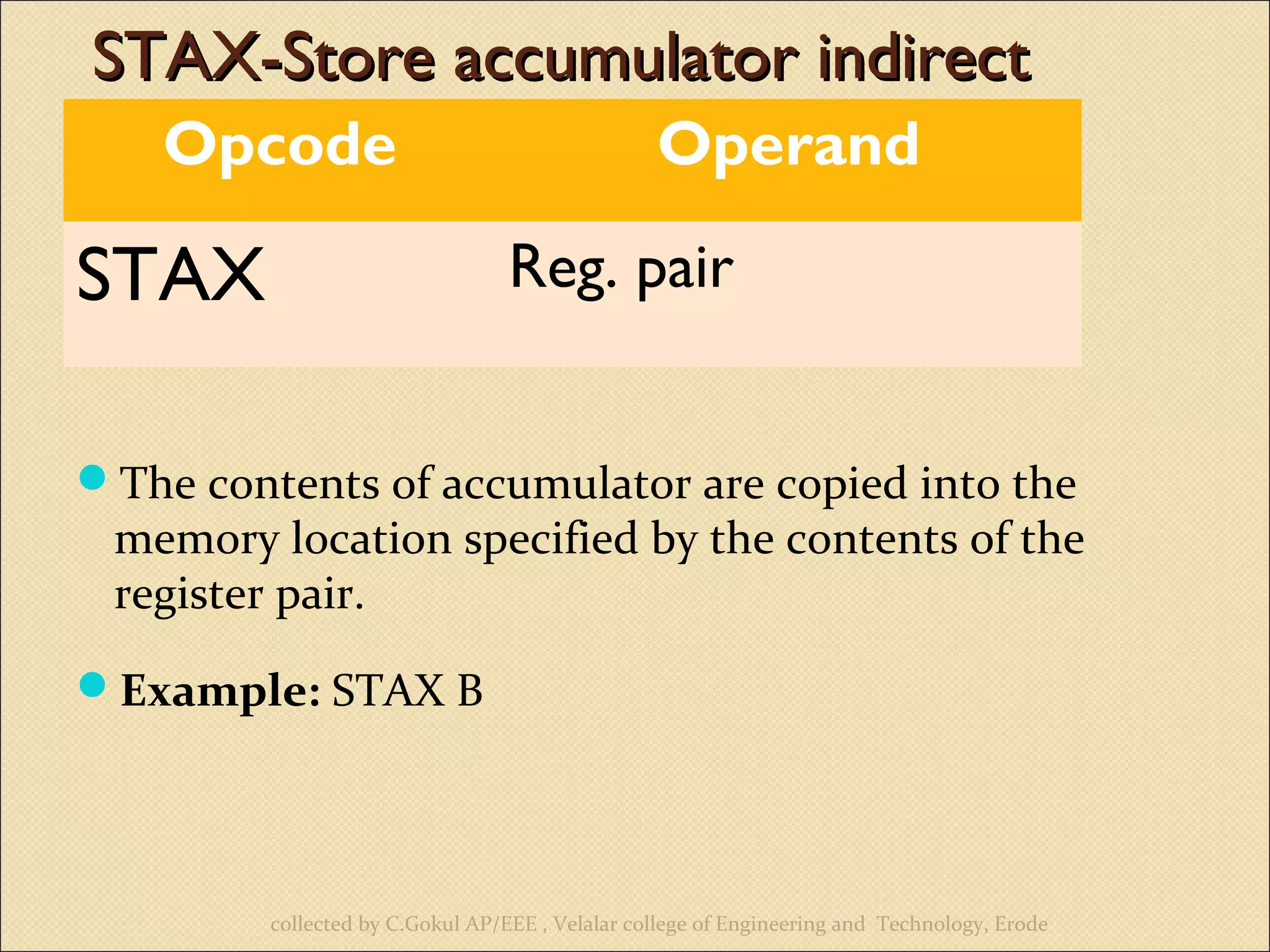 8085 instruction set | PPT