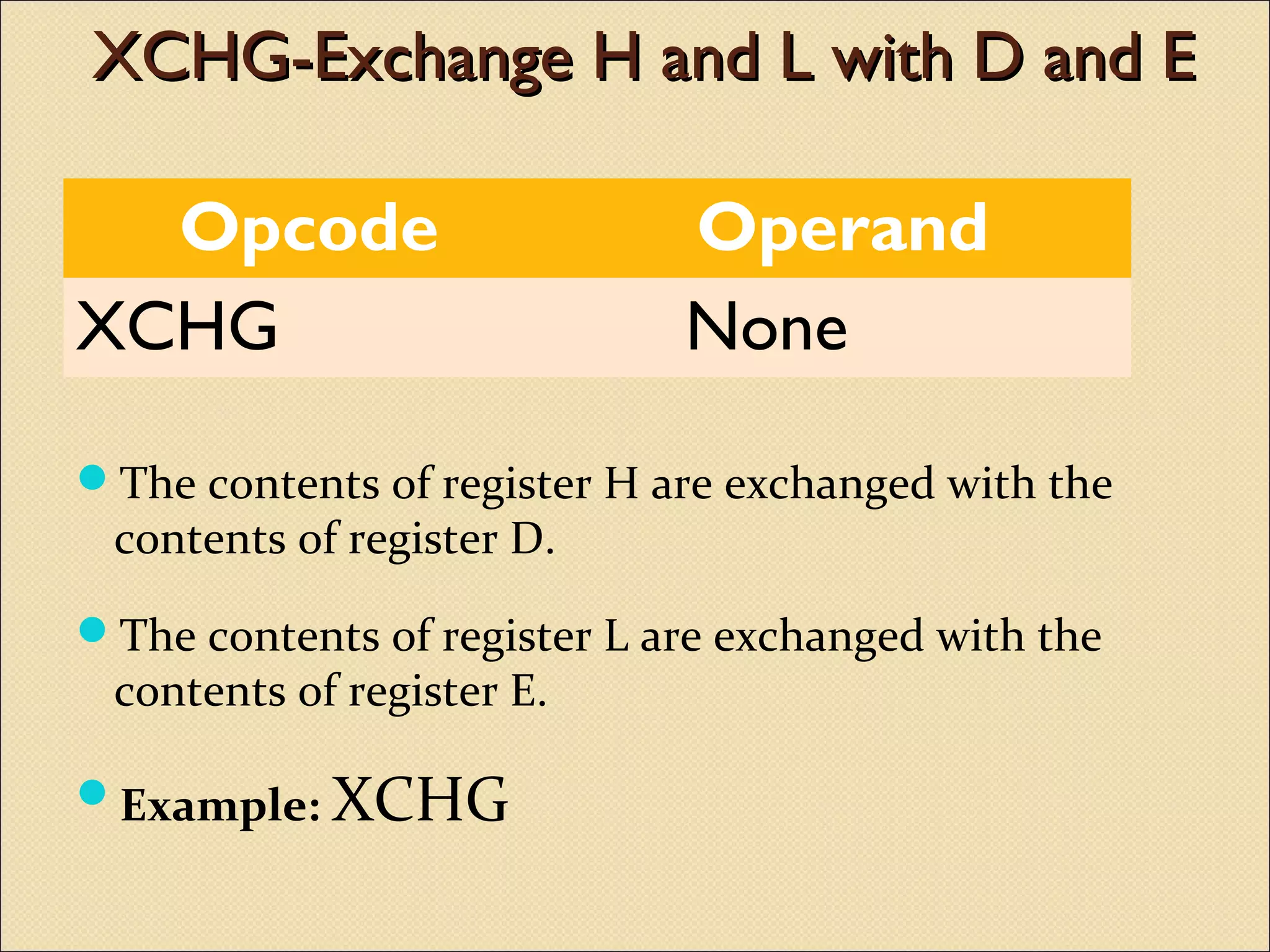 8085 instruction set | PPT