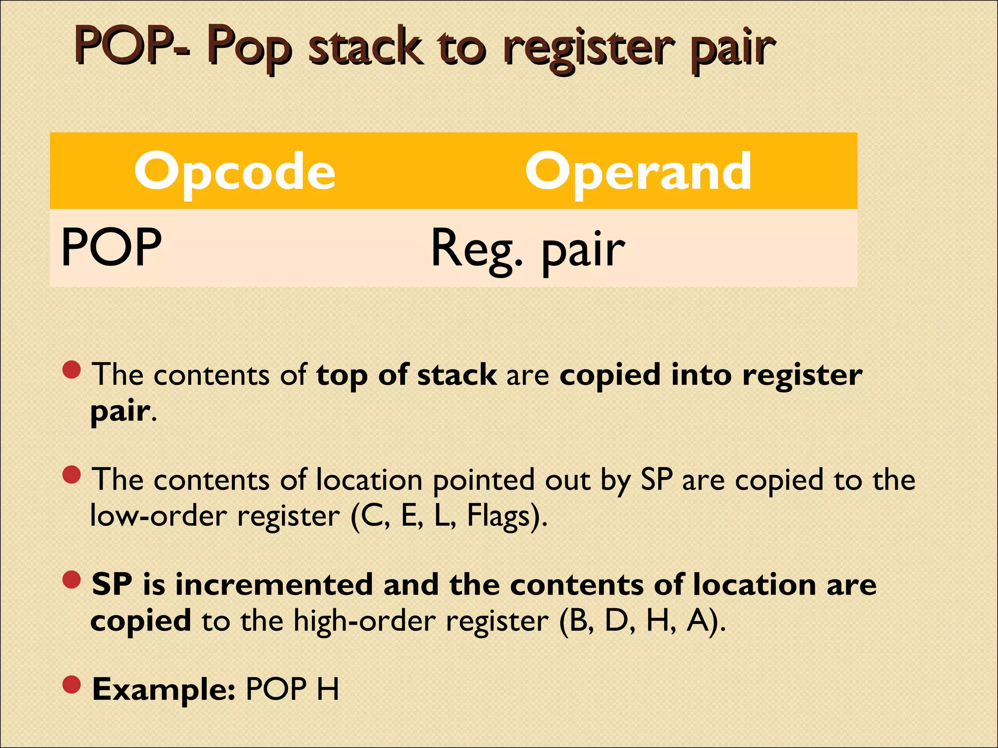 8085 instruction set | PPT