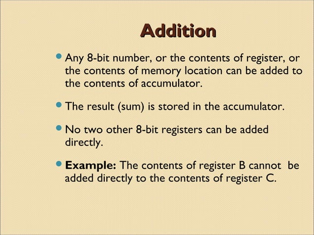 8085 instruction set | PPT