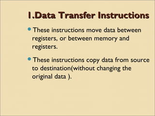 8085 instruction set | PPT