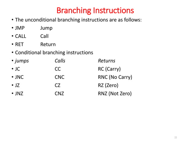 8085 instruction set and Programming | PPT