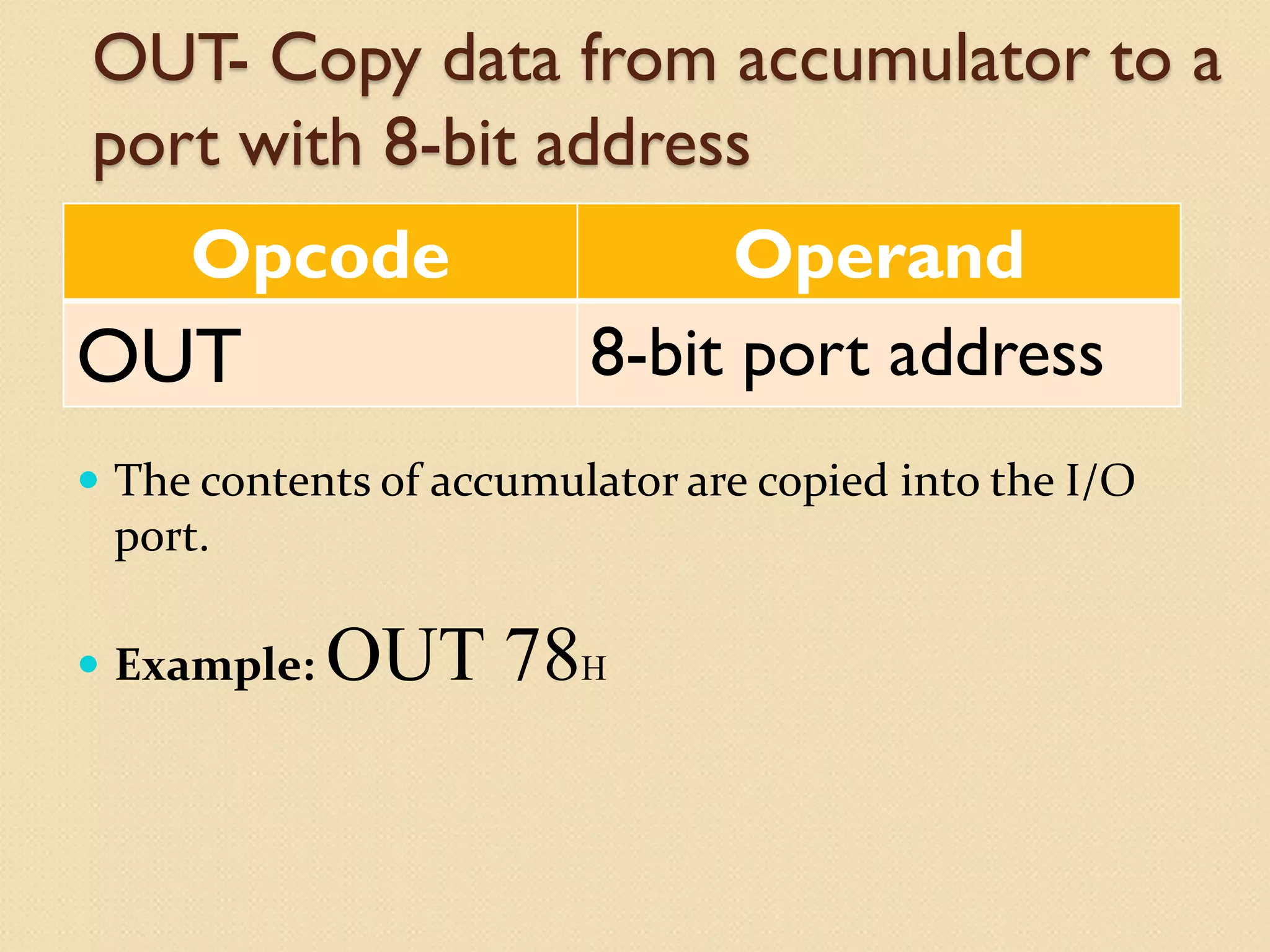 8085 instruction set | PPT