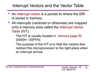 8085 interrupts | PDF | Operating Systems | Computer Software and Applications