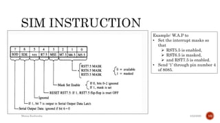 8085 interrupts | PPTX