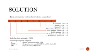 8085 interrupts | PPTX