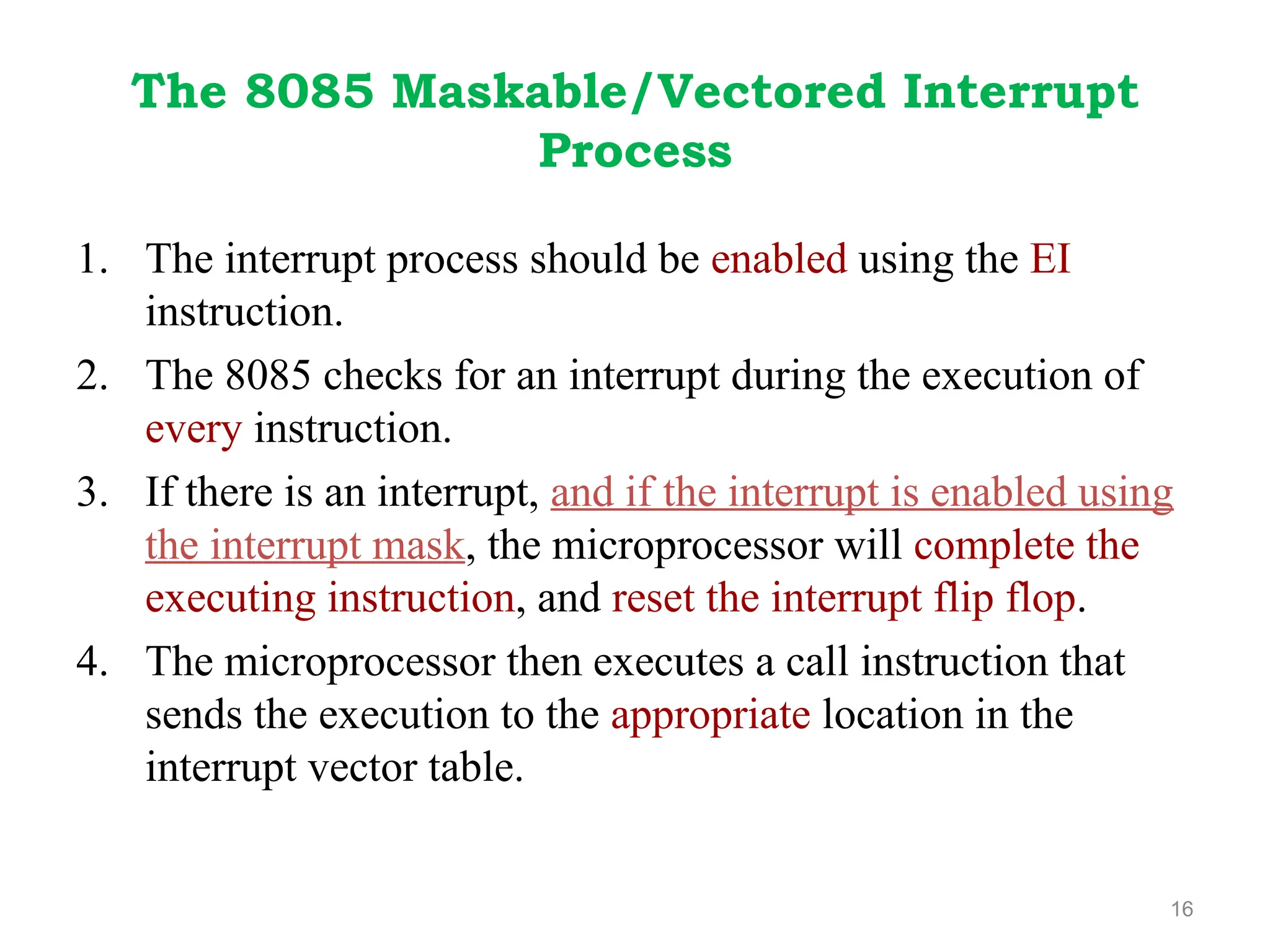 8085 Interrupts maskable and non maskable.ppt