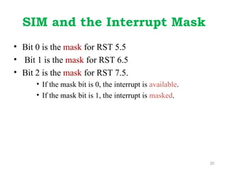8085 Interrupts maskable and non maskable.ppt | Operating Systems ...