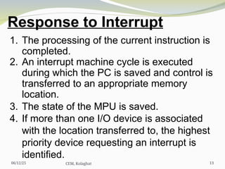 8085 Interrupts microprocessor and microcontroller.ppt