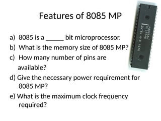 8085 microprocessor and its INTRODUCTION.pptx