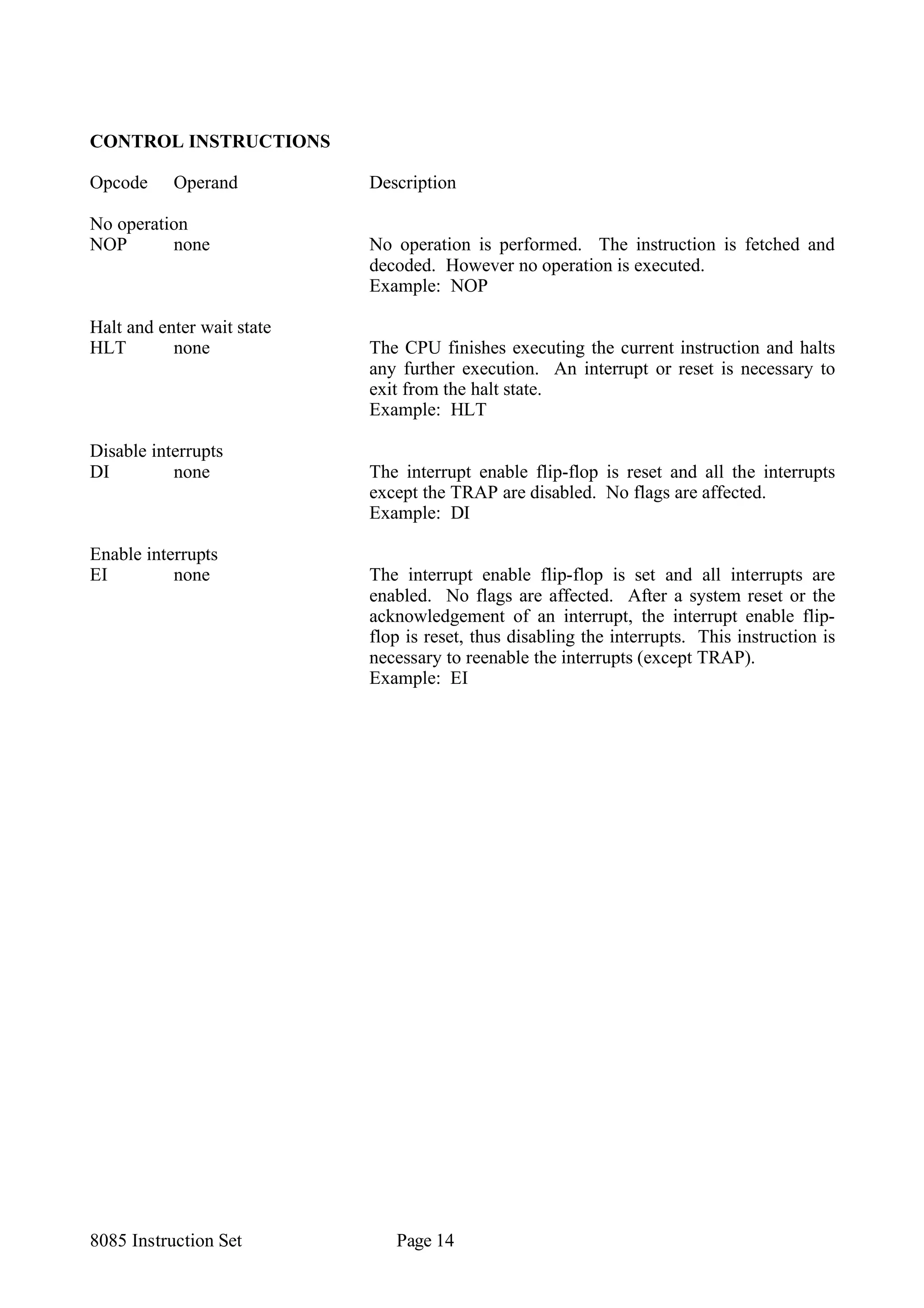 8085 instructions | PDF