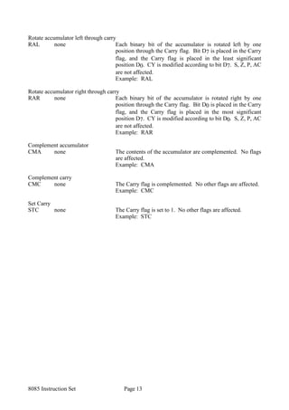8085 instructions | PDF