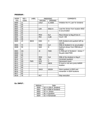 8085 micro processor- notes | PDF