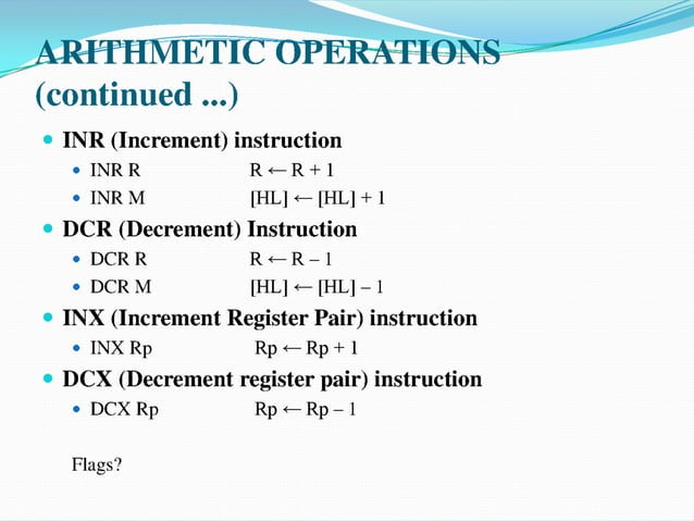 8085 microprocesser architecture & programming | PPT