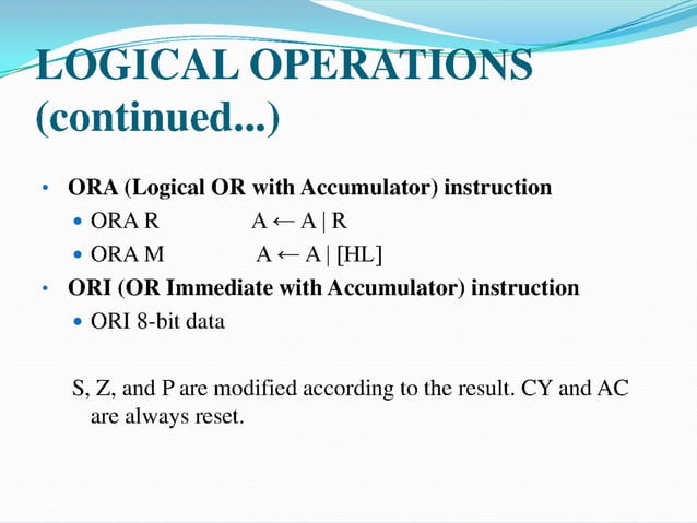 8085 microprocesser architecture & programming | PPT