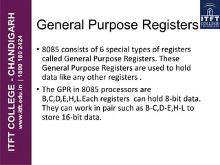 itft-8085 microprocessor | PDF