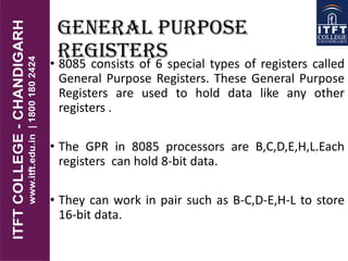 itft-8085 microprocessor | PDF