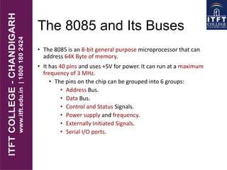 itft-8085 microprocessor | PDF