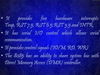 8085 microprocessor | PPT