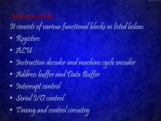 8085 microprocessor | PPT