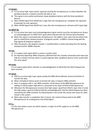 8085 microprocessor | DOCX