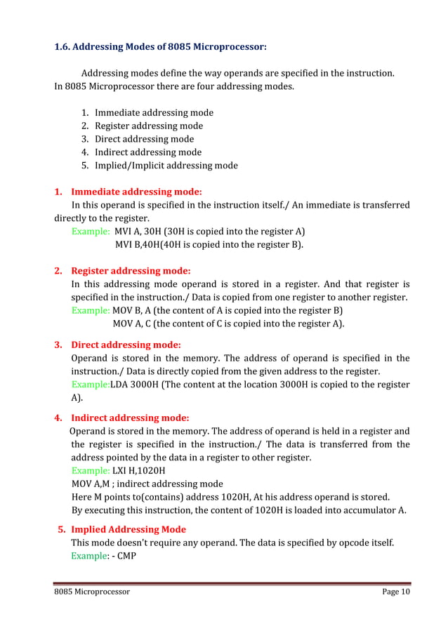 8085 microprocessor Architecture and Pin description | PDF | Operating Systems | Computer ...