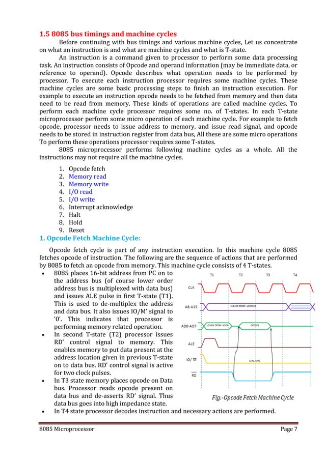 8085 microprocessor Architecture and Pin description | PDF | Operating Systems | Computer ...