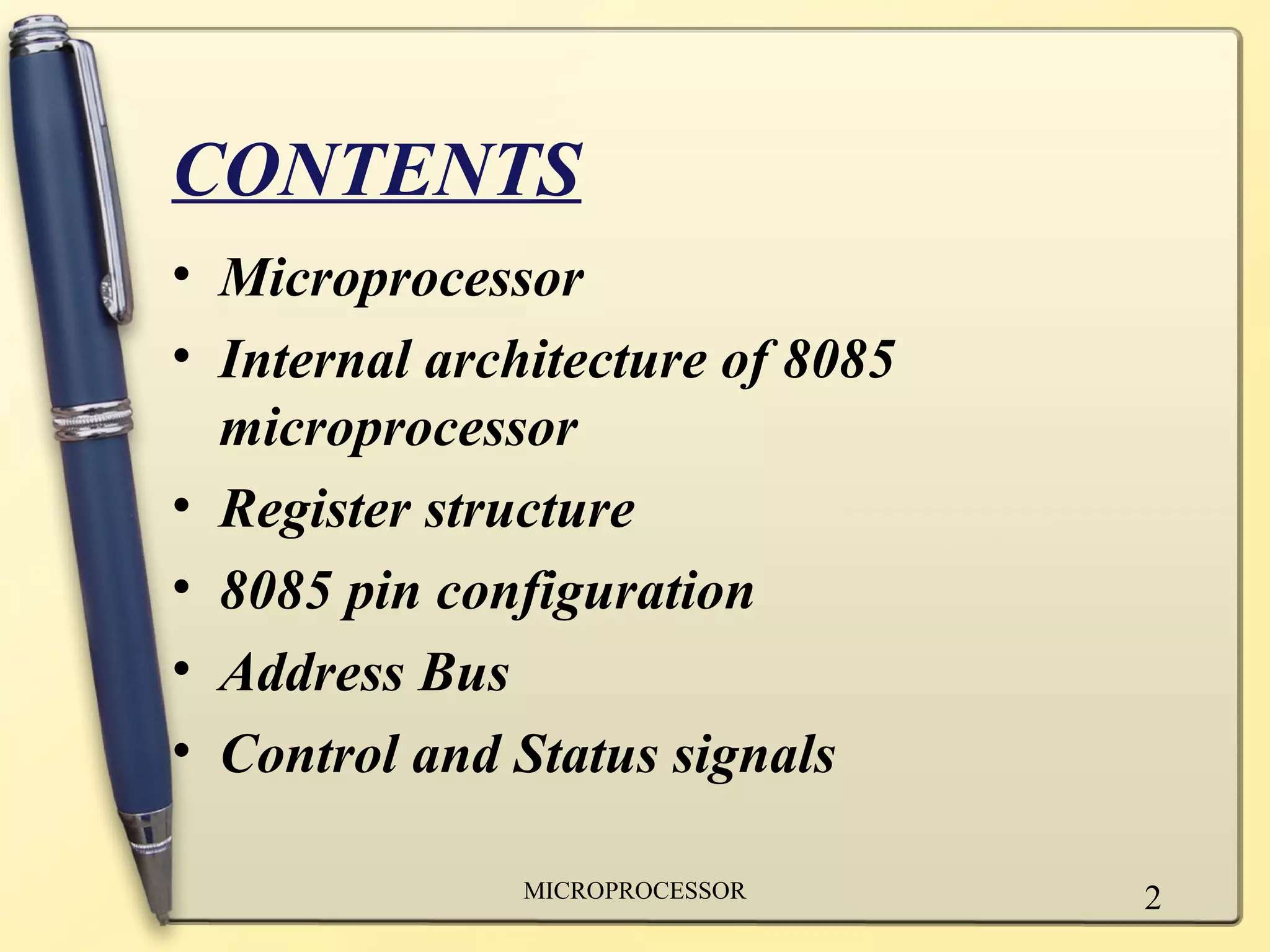 8085 microprocessor | PPT