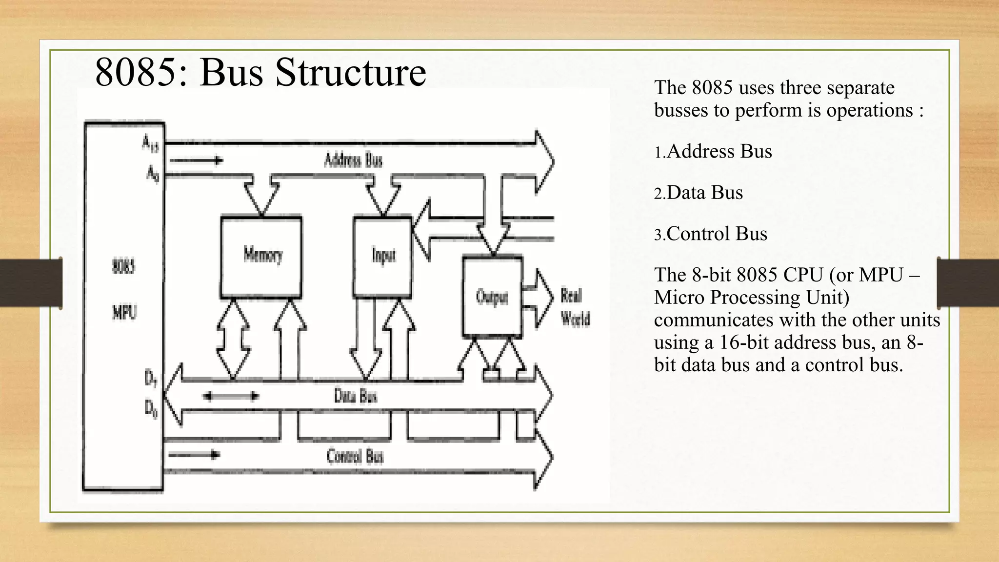 8085 microprocessor architecture mpi(mai) | PPT