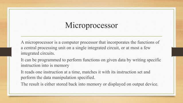 8085 microprocessor architecture mpi(mai) | PPT