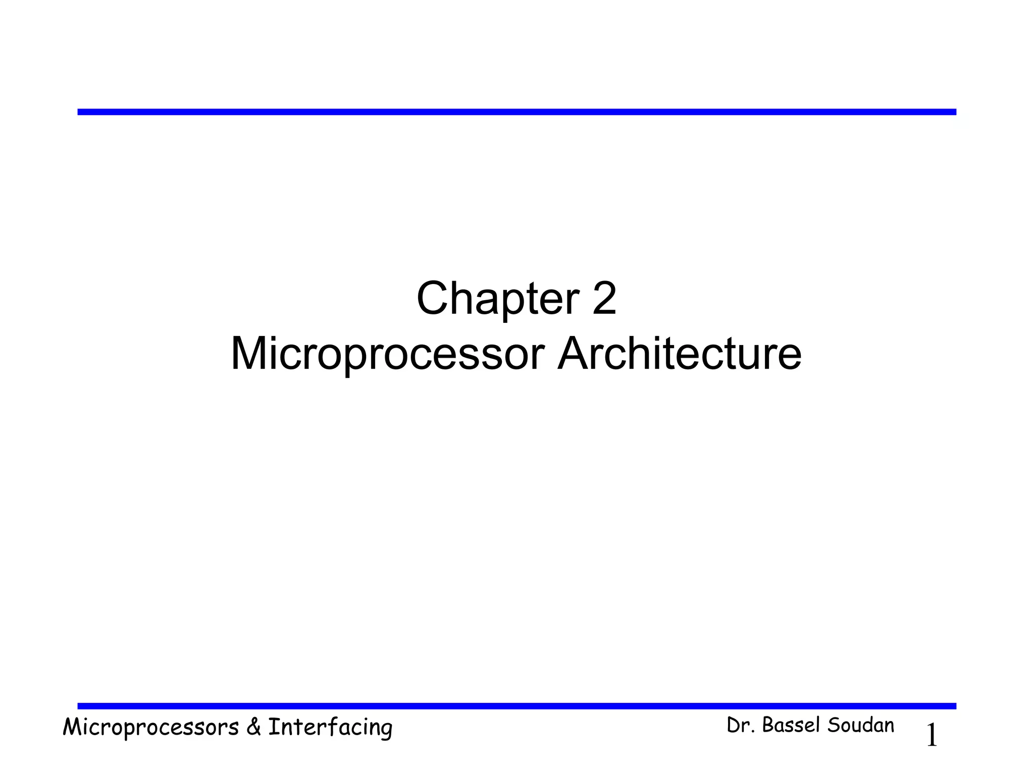 8085microprocessorarchitectureppt 121013115356-phpapp02 | PPT