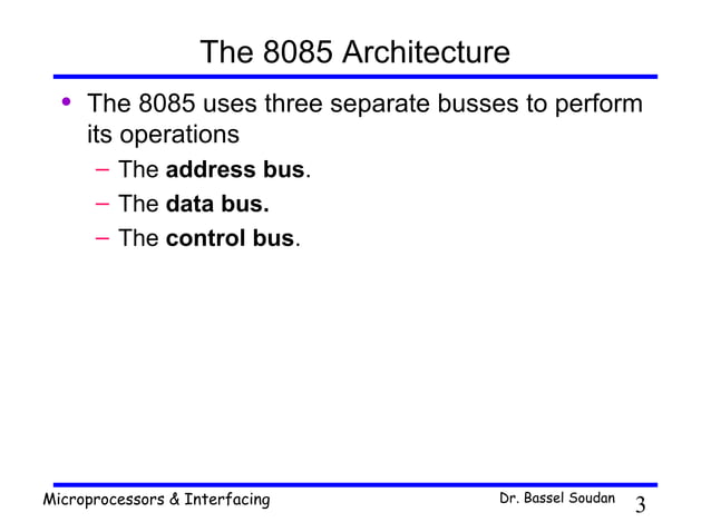 8085microprocessorarchitectureppt 121013115356-phpapp02 | PPT